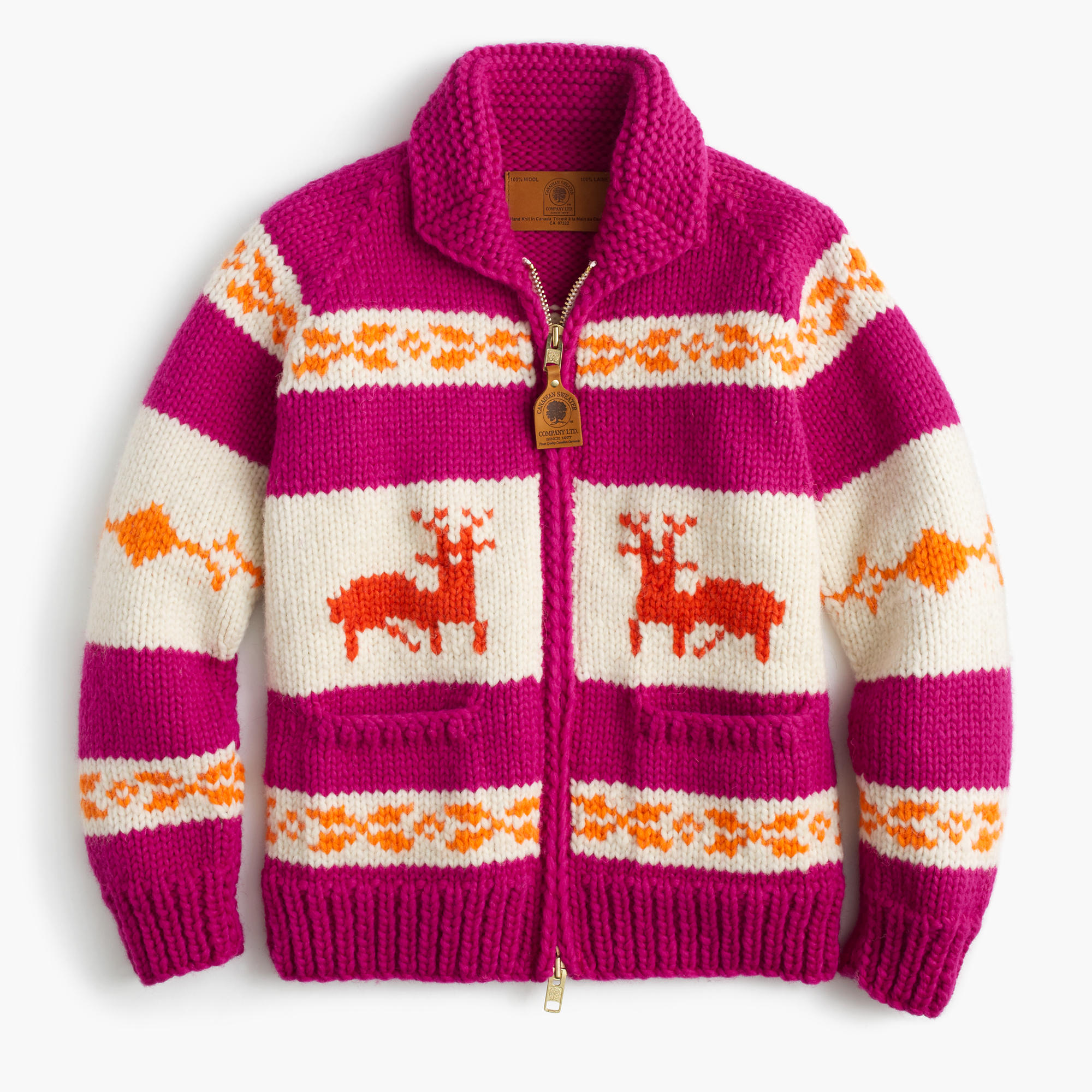 Canadian Sweater Company Reindeer Cardigan Sweater : Women's Sweaters ... Canadian Sweater Company Reindeer Cardigan Sweater : Women's Sweaters ...